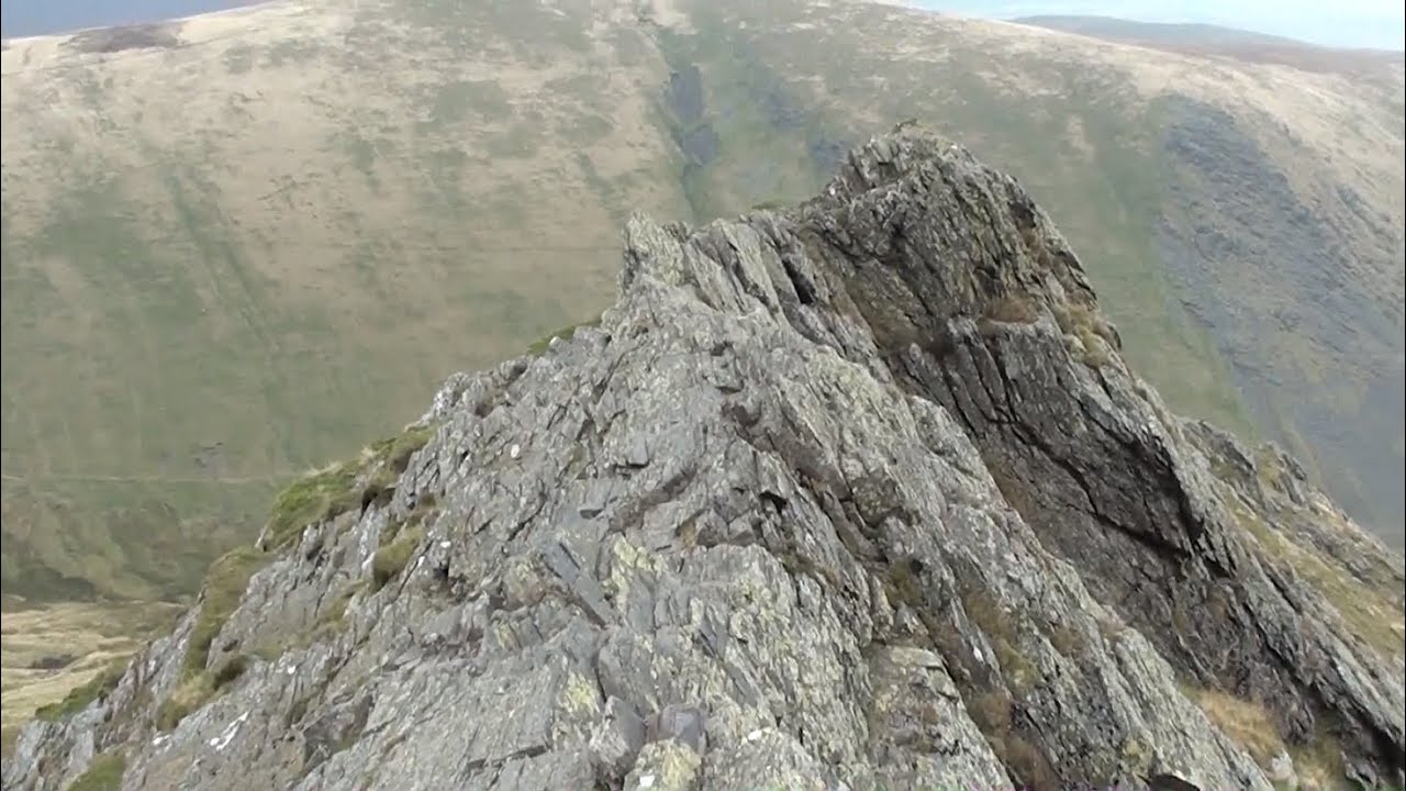 Lake District National Park: Blencathra via Sharp Edge - YouTube