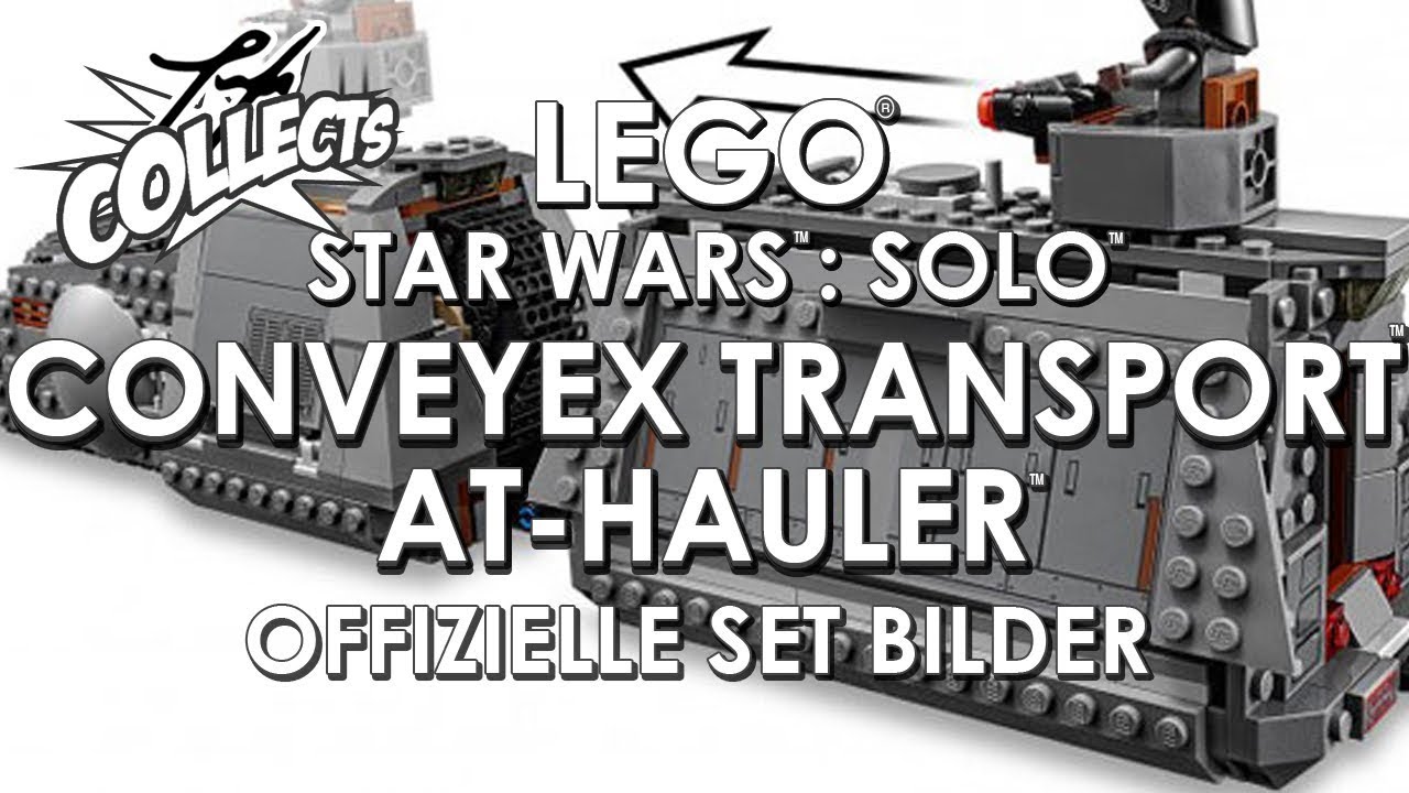 Kommentar - LEGO Star Wars SOLO 2018 - Conveyex Transport Train 75217 ...