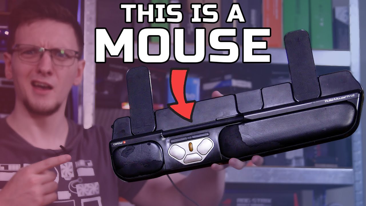 GAMING ON THE WEIRDEST MOUSE EVER - YouTube