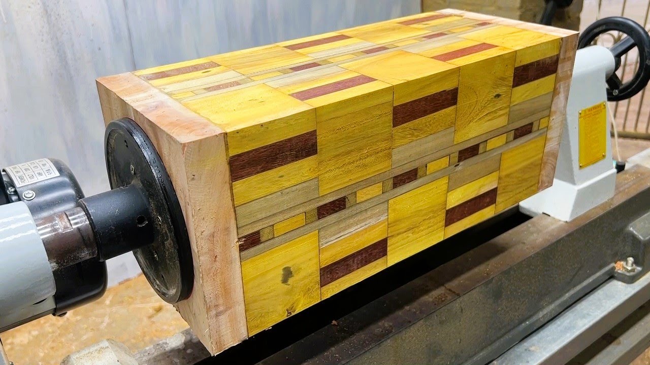 Woodworking Magic Transforming Wood into Colorful Masterpieces - YouTube