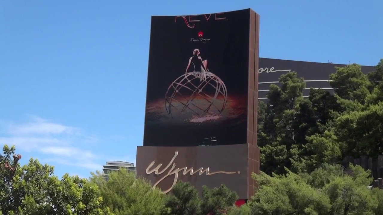 Wynn Sign Las Vegas Part 3/5 - YouTube