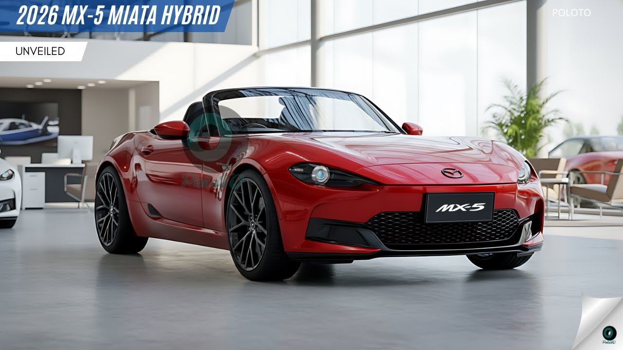 2026 Mazda MX-5 Miata Hybrid Unveiled - new era of eco-friendly ...