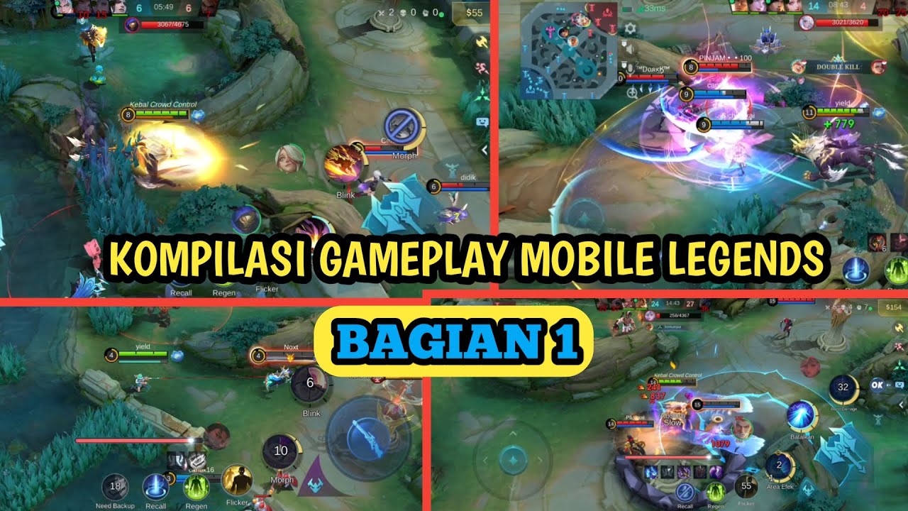 KOMPILASI GAMEPLAY MOBILE LEGEND | Kumpulan Gameplay Mobile Legends ...