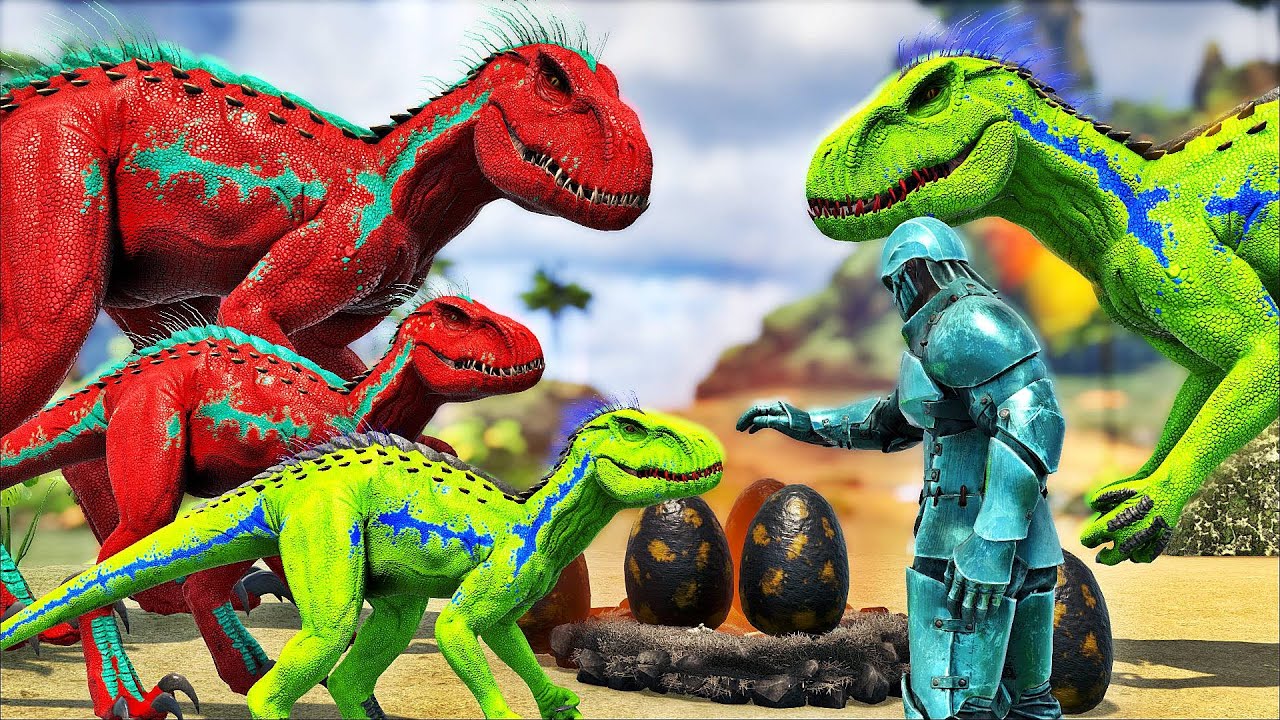 Domei o INDOZILLA e Forcei Ele Acasalar e Ter Filhotes Com Meu ...