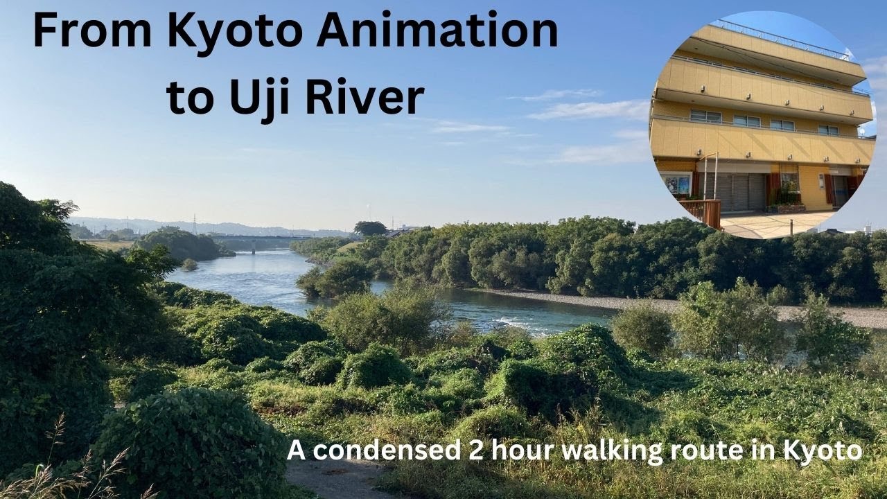 Walking from Kyoto Animation to Uji River, Kyoto. - YouTube