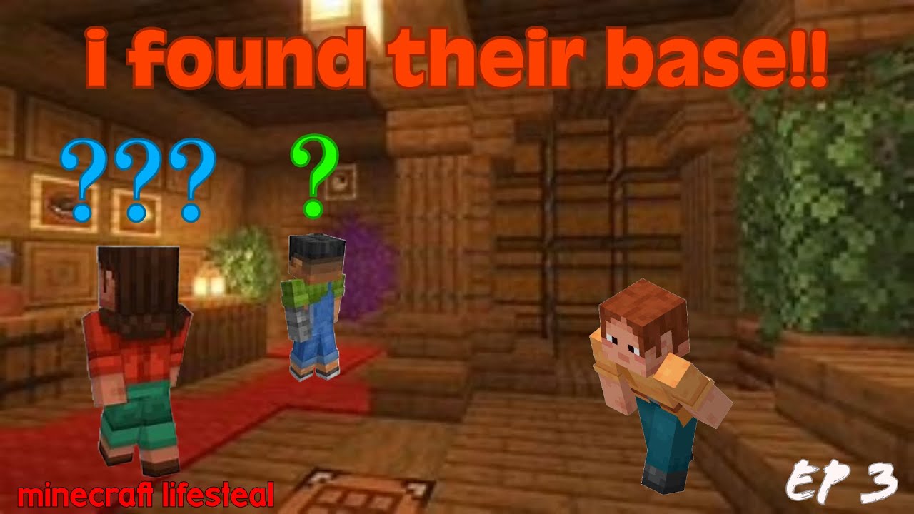 Minecraft life steal - I FOUND THEIR BASE!!!. {season 2} {ep 3} - YouTube