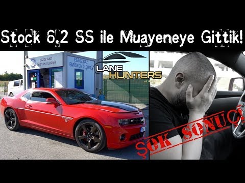 CAMARO SS İLE MUAYENEDEN GEÇTİK Mİ, KALDIK MI?! BAŞINIZA BÖYLE BİR ŞEY GELİRSE ŞAŞIRMAYIN!