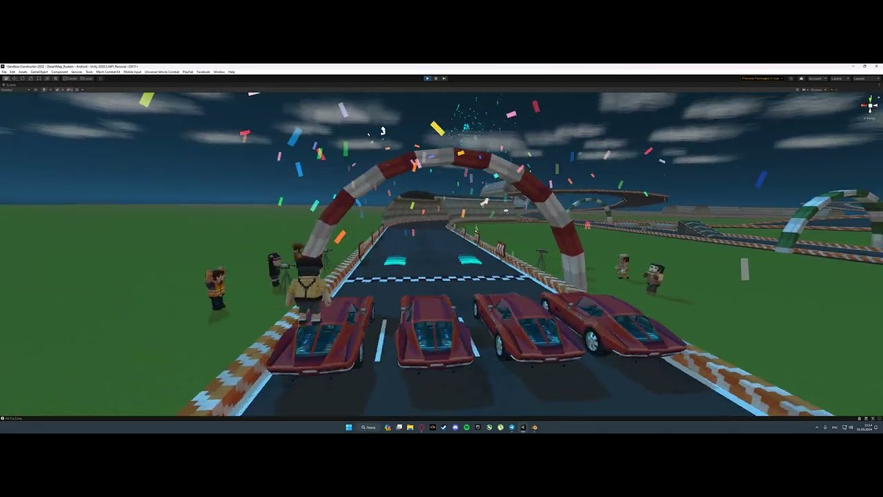 Create Race Map In Simple Sandbox 3 #ssb3 #simplesandbox3 #roblox # ...