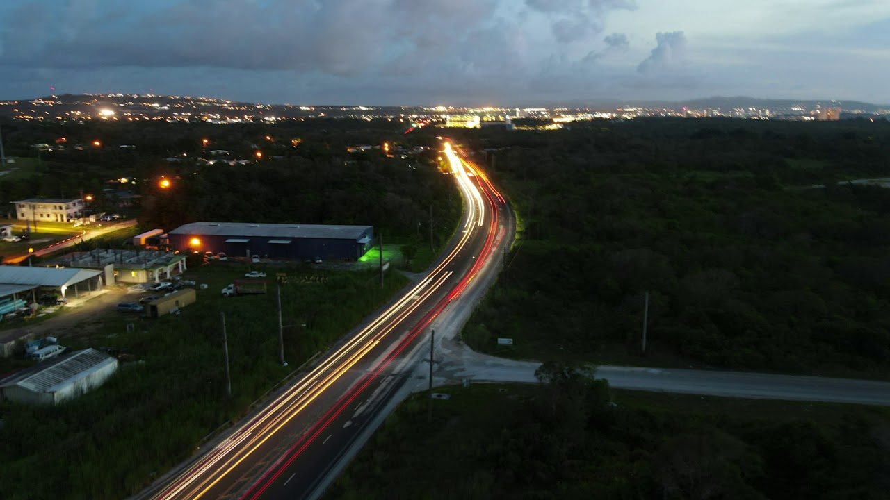 Traffic In Long Exposure - YouTube