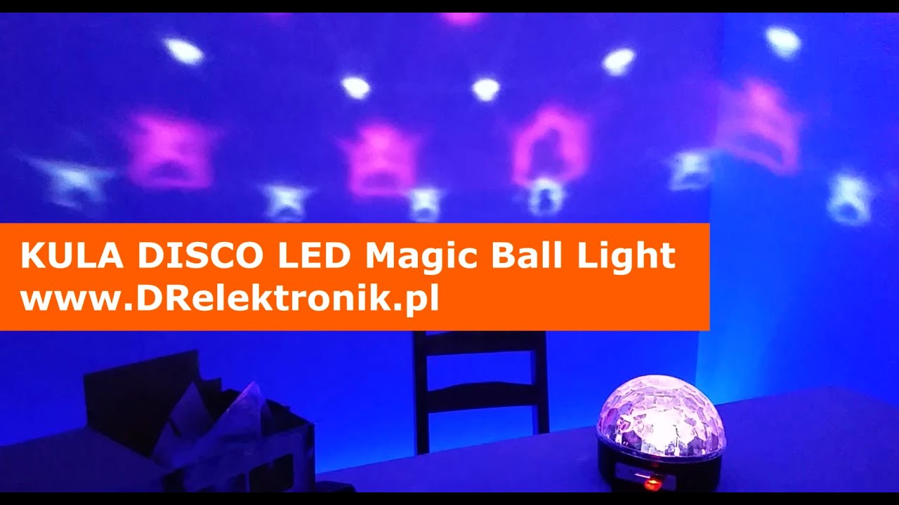 Kula Disco LED Magic Ball Light - Recenzja Test Opinia - ForumWiedzy ...