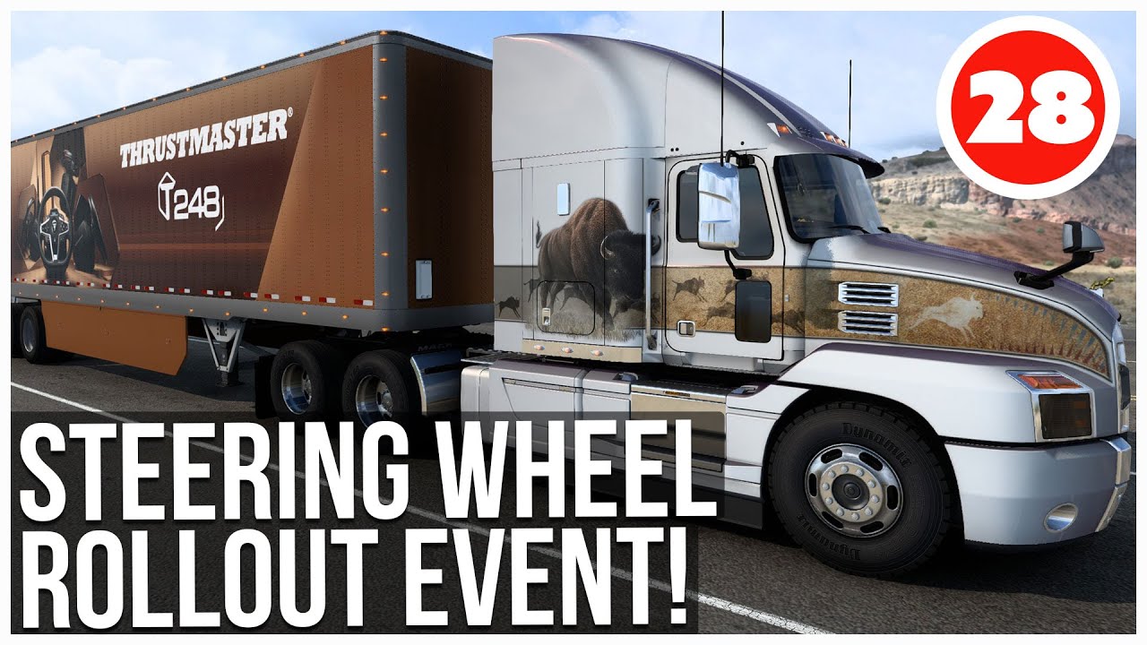 ATS | Steering Wheel Rollout Event | American Truck Simulator Career ...