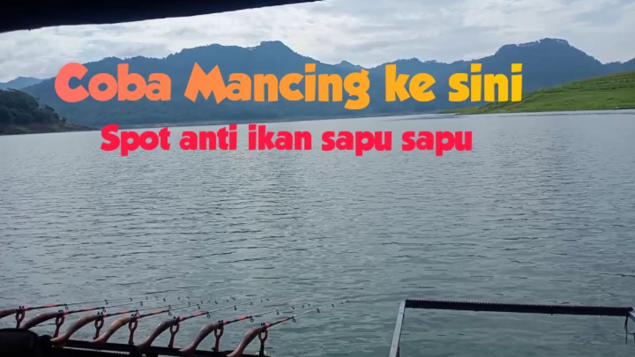 Mancing Spot Wadaslintang memang menangtang - YouTube