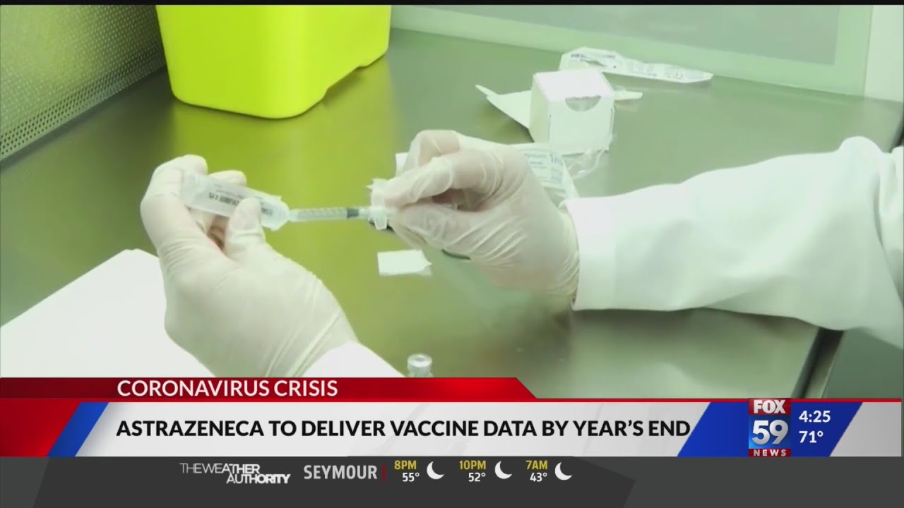 Astrazeneca to deliver vaccine data by year's end - YouTube