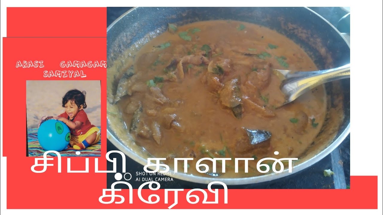 how to make sippy kalan greavi/ சிப்பி காளான் கிரேவி இப்படி செய்து ...