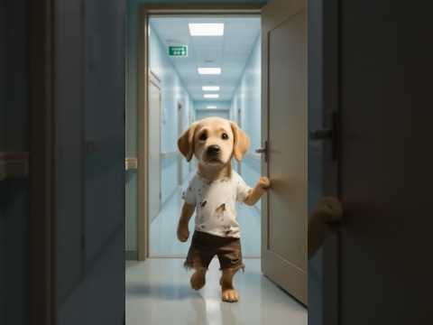 Poor Puppy Saves Pregnant Alien 🛸🐶 #shorts