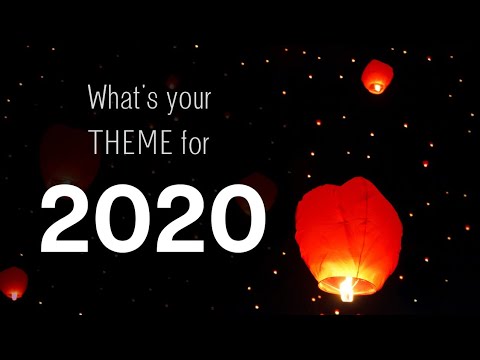 What's your THEME for 2020? - YouTube