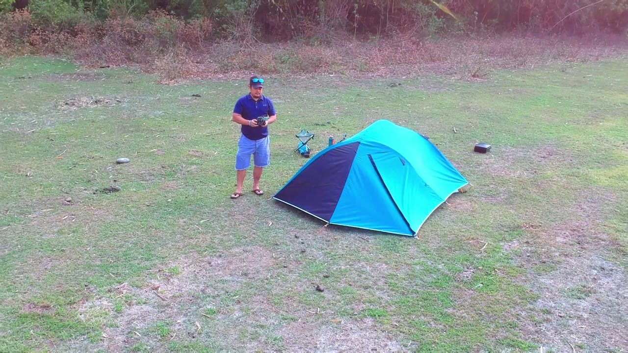 apexus halcon yj tent pitching - YouTube