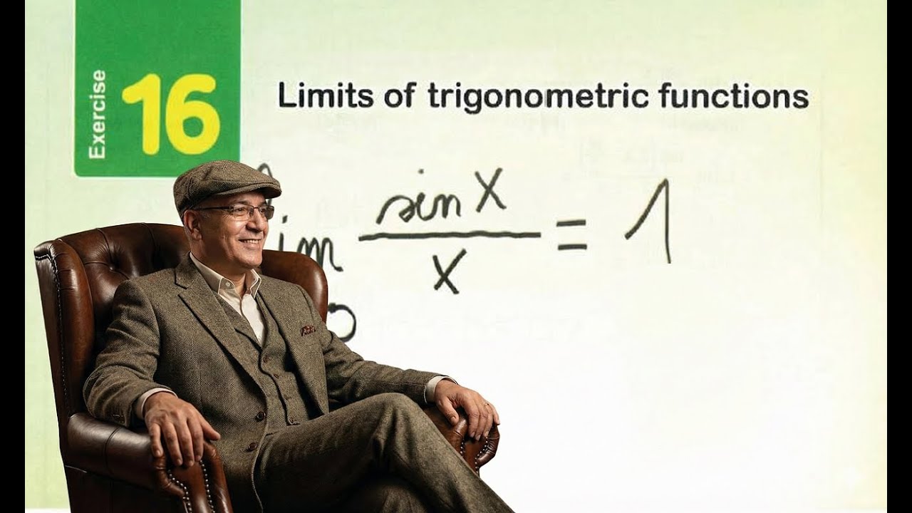 solving exercise 16 pure math, CALCULUS, LIMITS OF TRIGONOMETRIC ...