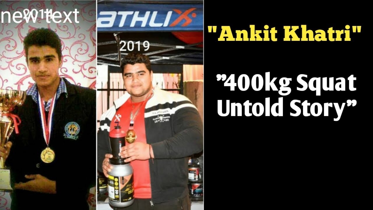 Youngest Power Lifter To Hit 400kg Squats And 300Kg Bench Press # ...