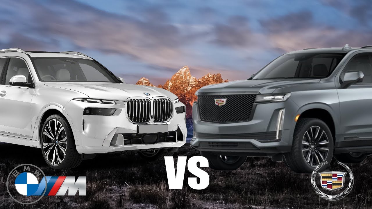2023 Cadillac Escalade vs the all new 2023 BMW X7. - YouTube