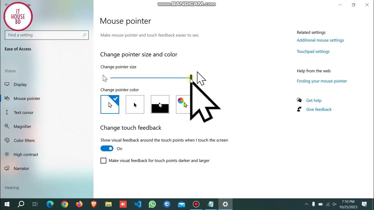 How to Change Your Mouse Cursor | Colorful mouse cursor - YouTube