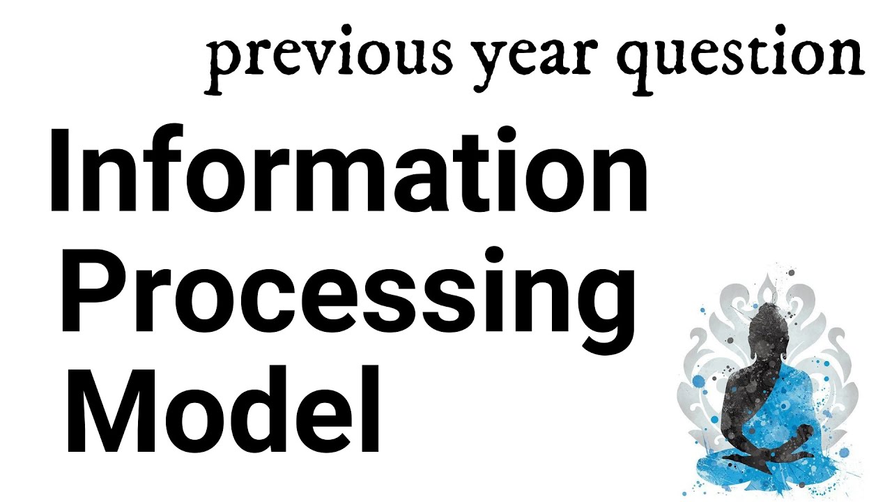 Information Processing Model // Cognitive Psychology - YouTube