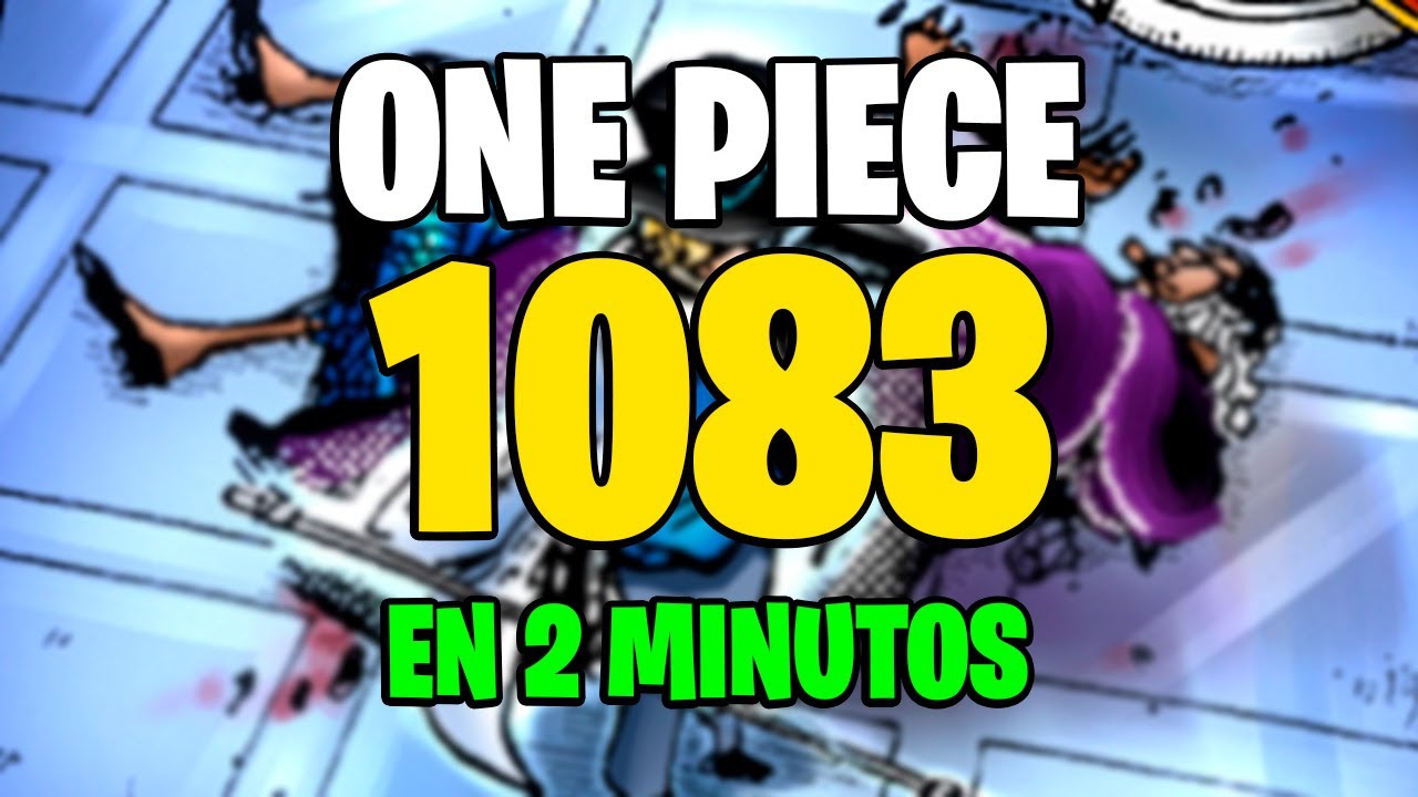 ONE PIECE 1083 en 2 MINUTOS !! | Full Haki Marco - YouTube