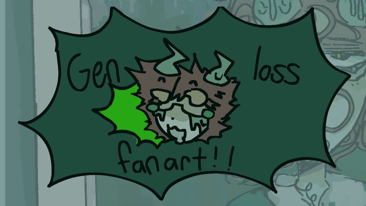 generation loss fanart | speedpaint - YouTube