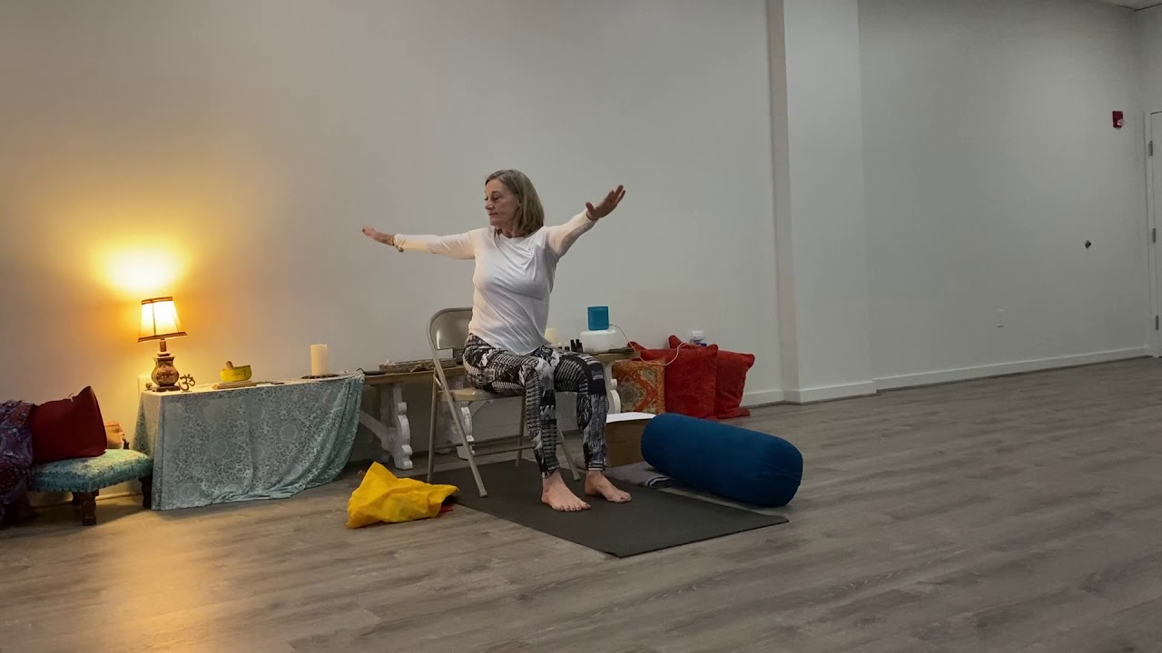 Chair Yoga with Debbie - YouTube