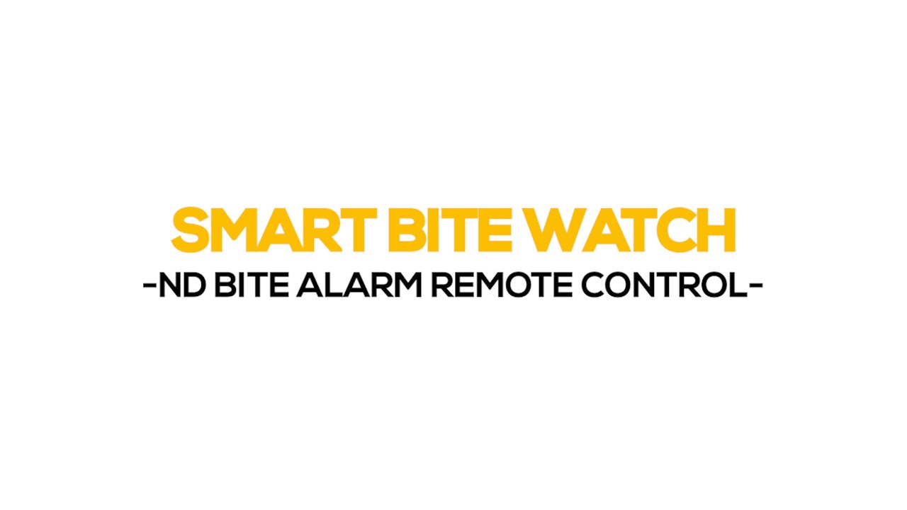 Video tutorial | Smart Bite Watch | Remote Control Bite Alarms - YouTube