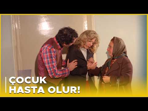 Adile Teyze Türk Filmi | Leman'ın Çocuğu Hastalanıyor