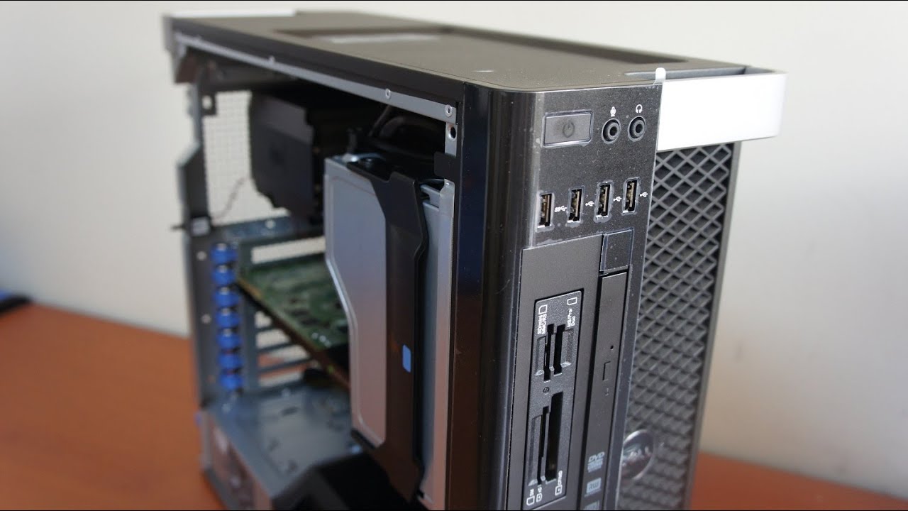 DELL Precision T7810 Workstation RAM & SSD Upgrade, benchmark - YouTube