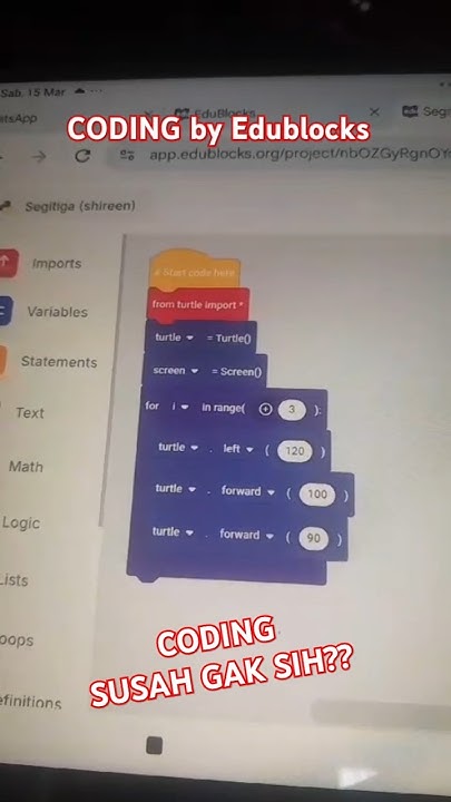 Edublocks #coding #education #technology #gameplay #shortvideo #shorts #reels #video # ...