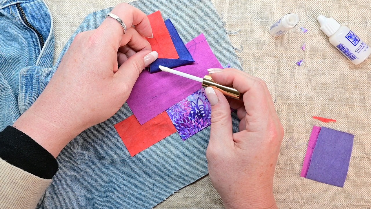 Roxanne Basting Glue Tutorials - YouTube