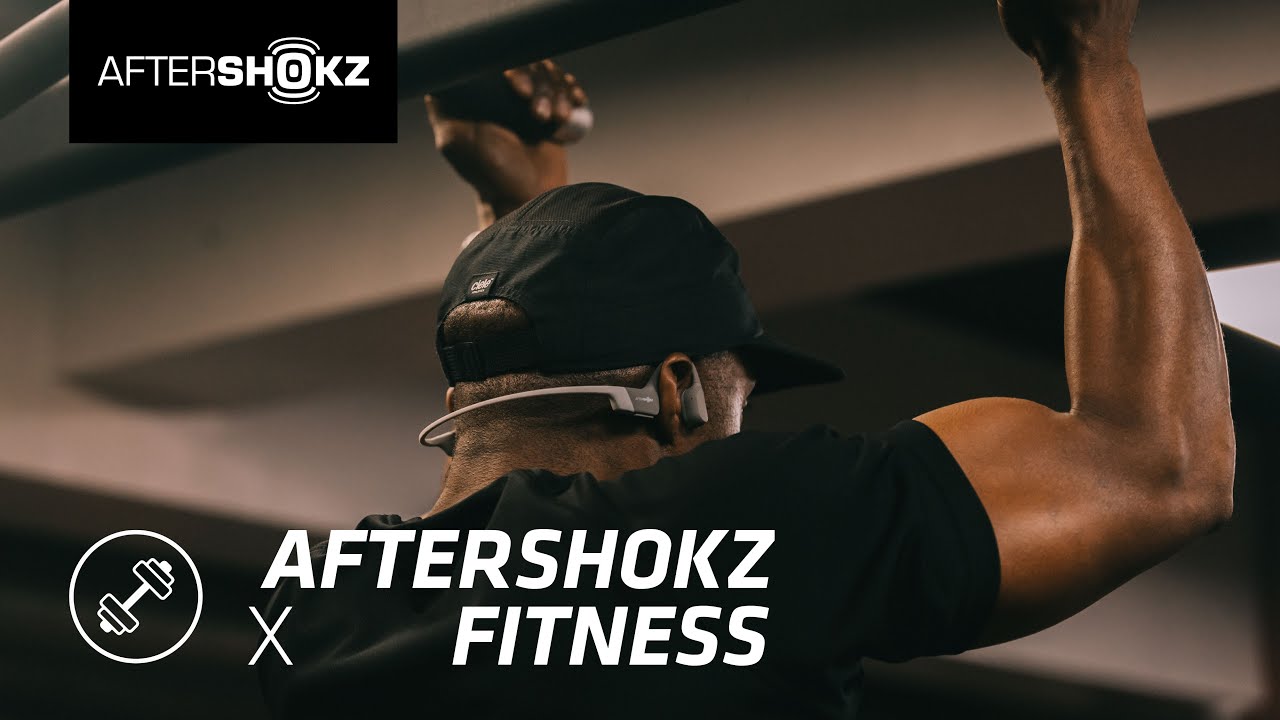 Headphones for the Gym | AfterShokz Open-Ear Headphones - YouTube