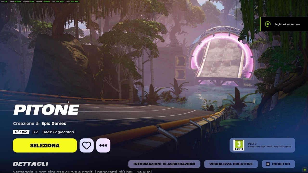 Rocket Racing - Speedrun - Pitone - Fortnite - YouTube