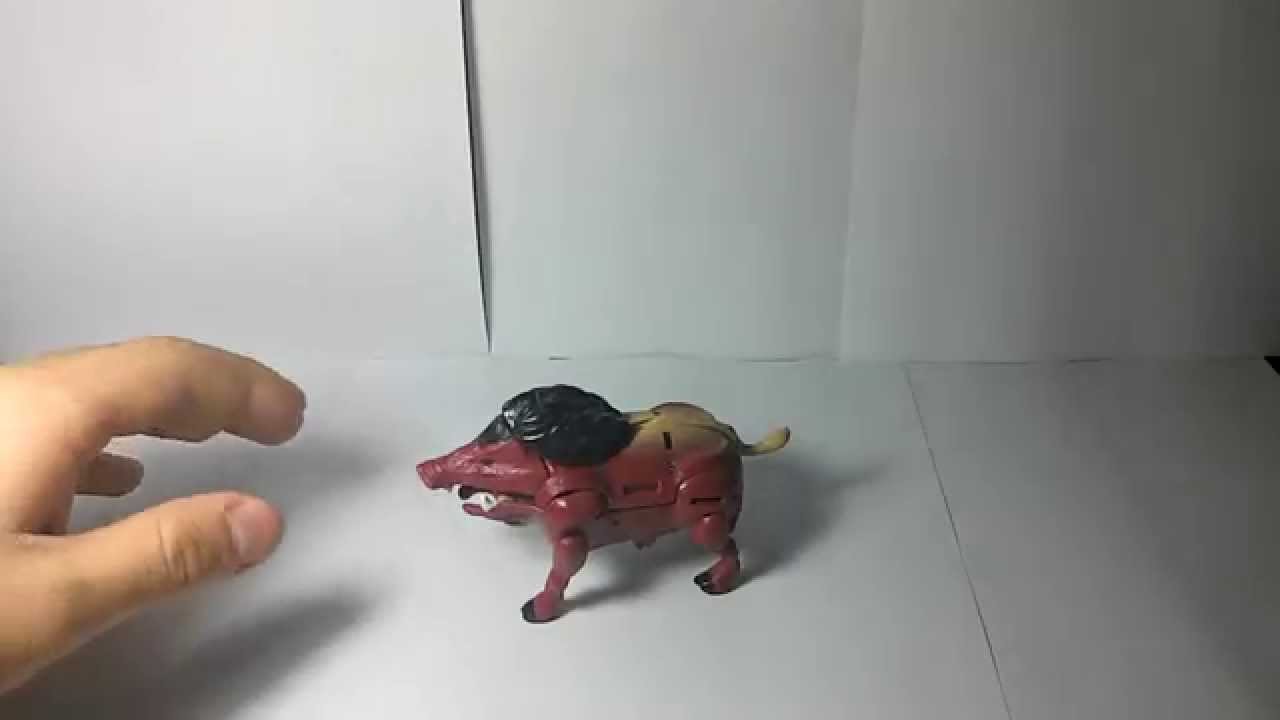 video review de transformers razorbeast basic en español - YouTube