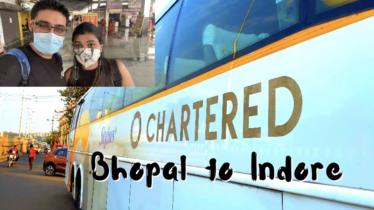 Bhopal to Indore Chartered Bus - YouTube