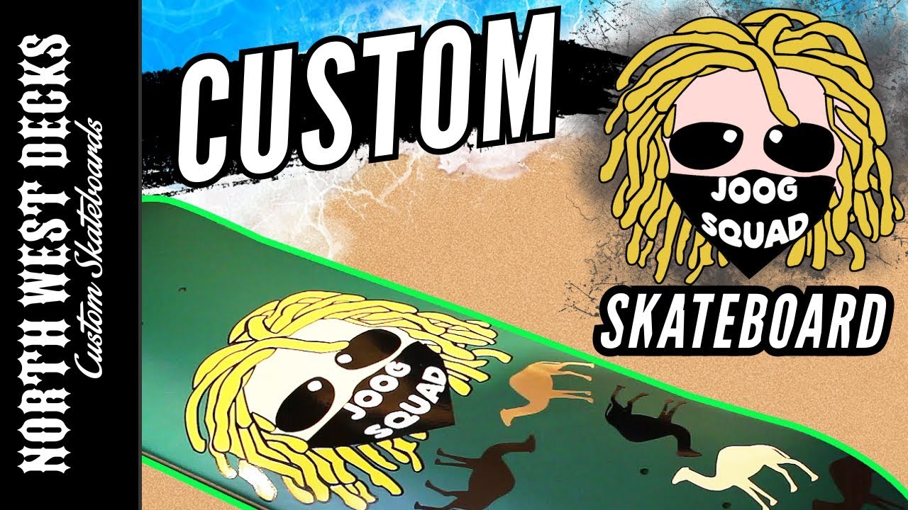 Making A JOOGSQUAD Skateboard! - YouTube