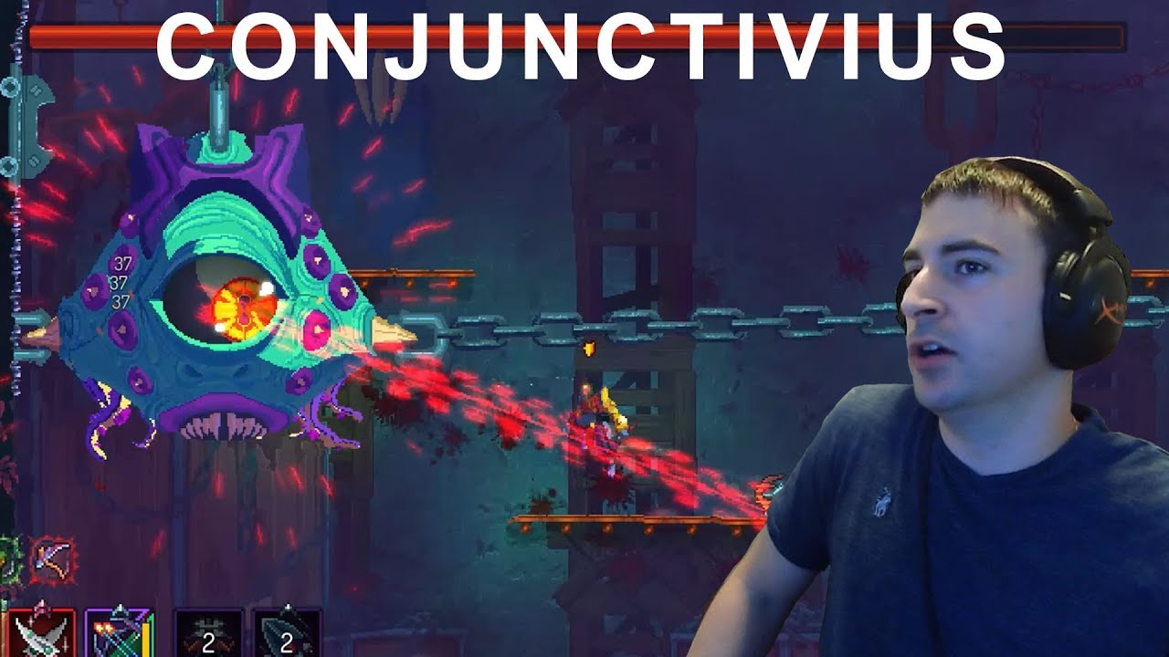 Dead Cells Walkthrough: The Ancient Sewers and The Conjunctivitis - YouTube