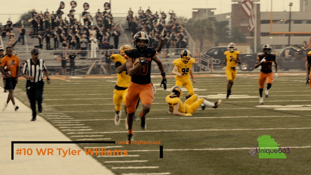 #10 Wr Tyler Williams Takes It To The House - YouTube