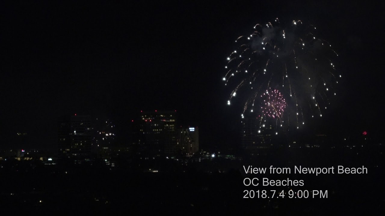 2018- 4th of July Fireworks Orange County - YouTube