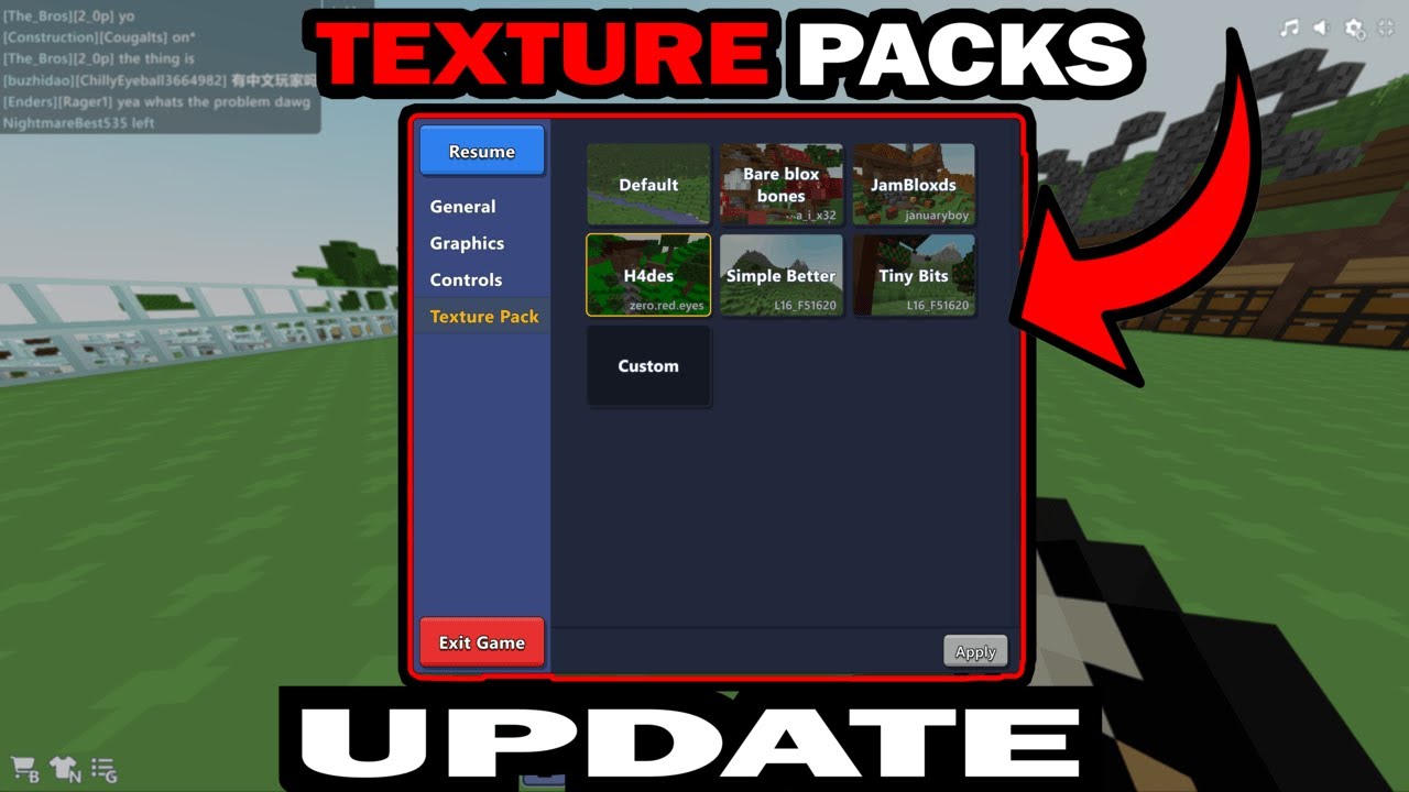 THE NEW TEXTUREPACK UPDATE IN BLOXD.IO!? || Bloxd.io - YouTube