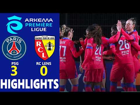 PSG vs RC Lens Highlights 🔥 Arkema Première Ligue 2025/2026