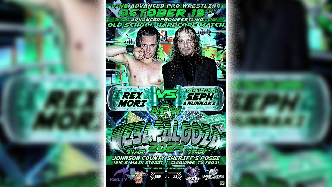Rex Mori vs "The Fallen Angel" Seph Anunnaki - YouTube