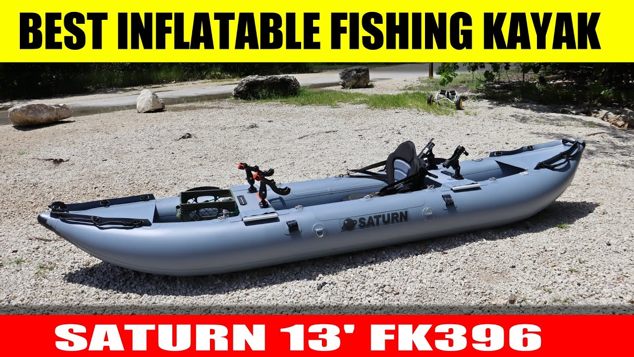 Saturn Pro-Angler Fishing Inflatable Kayaks 13' FK396. - YouTube
