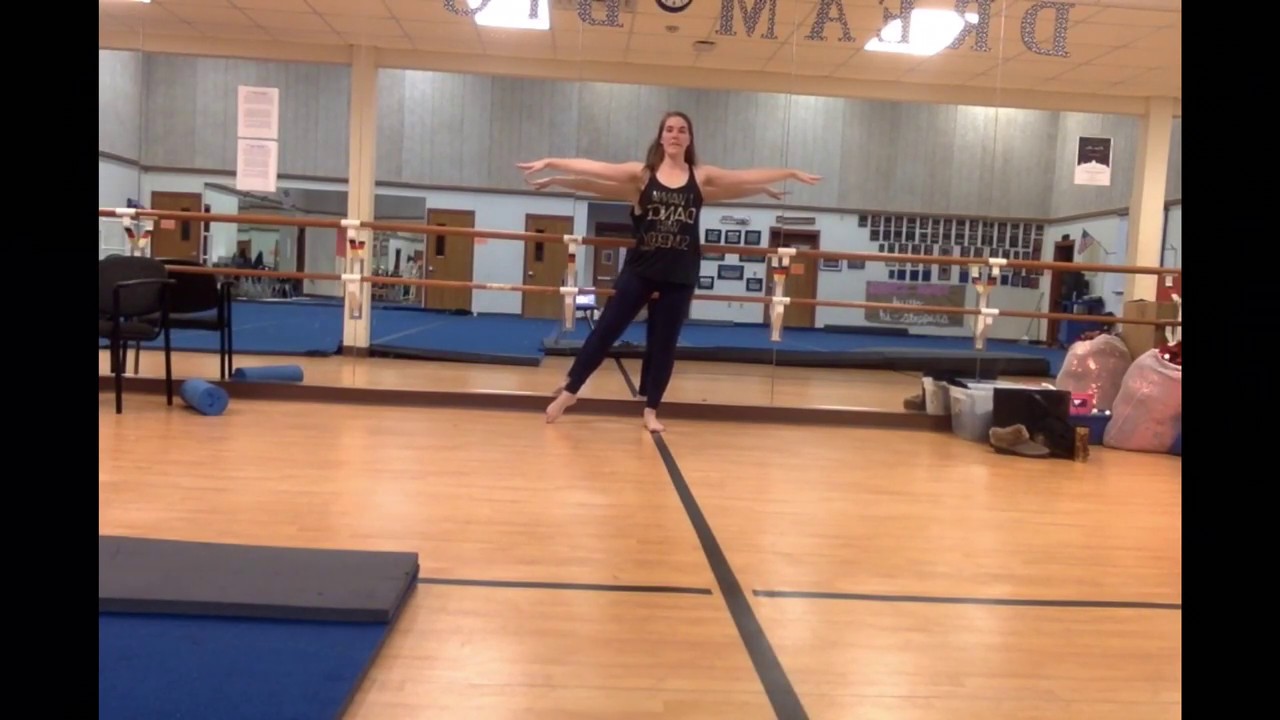 Chasse, step, leap & 6 step turn - YouTube