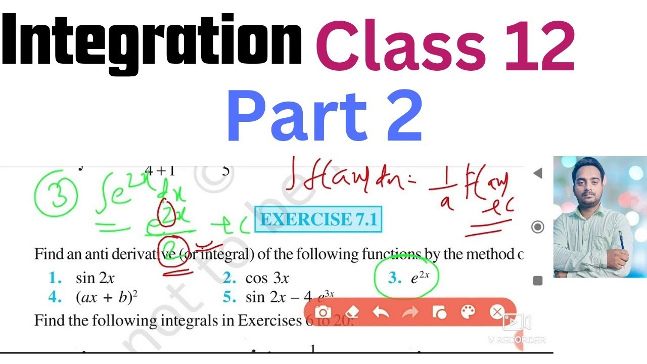 Integration part 2|| Ncert#2024#class12 - YouTube