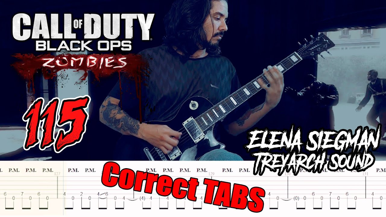 115 - Elena Siegman / Treyarch *Call Of Duty Black Ops Zombies ...