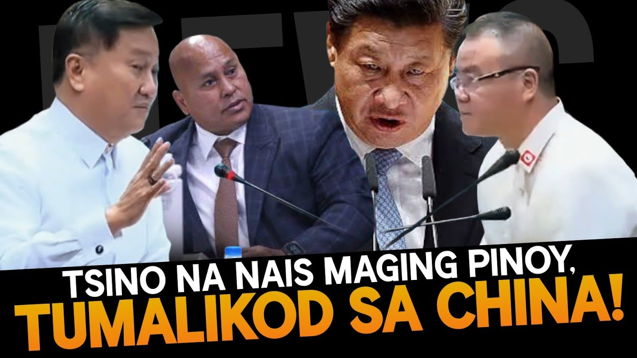 Isinalang sa usaping West Philippines Sea ang tsinong nais maging pinoy ...